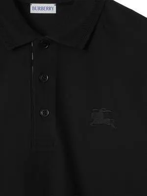Burberry Equestrian Knight Polo Shirt - Black