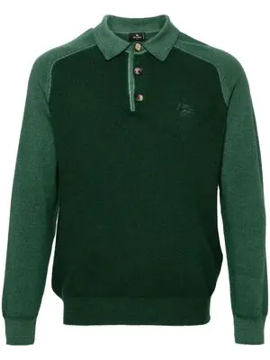 Etro Pegaso-embroidered Wool Sweater