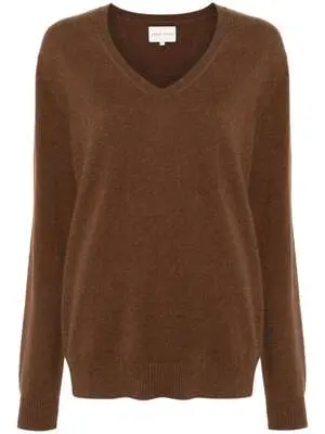 Loulou De Saison Cashmere V-neck Sweater