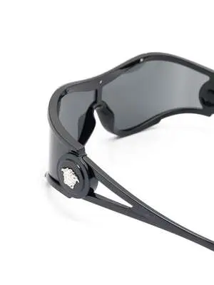 Versace Medusa Medallion Sunglasses - Black