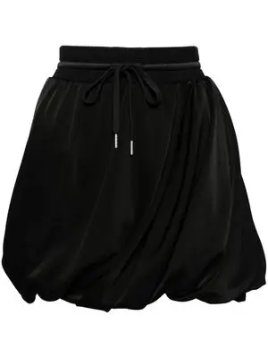 Helmut Lang Bubble Mini Skirt - Black