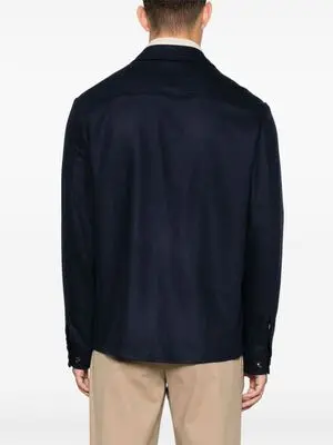 Eleventy Fleece Shirt Jacket