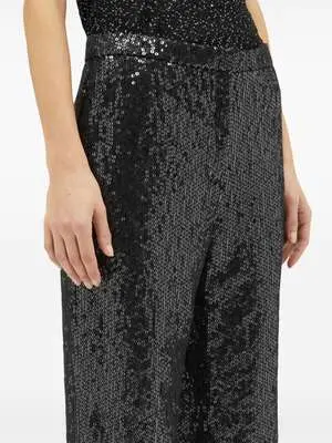 MSGM Sequin-embellished Trousers