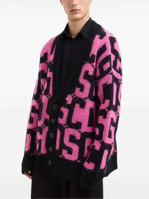 Gcds Monogram-pattern Cardigan