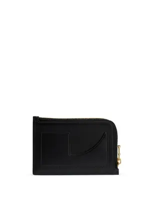 Patou Leather Cardholder - Black