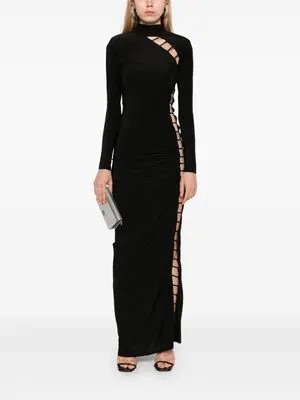 THE NEW ARRIVALS ILKYAZ OZEL Xena Maxi Dress - Black