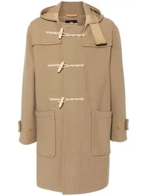 Gloverall Monty Duffle Coat - Neutrals