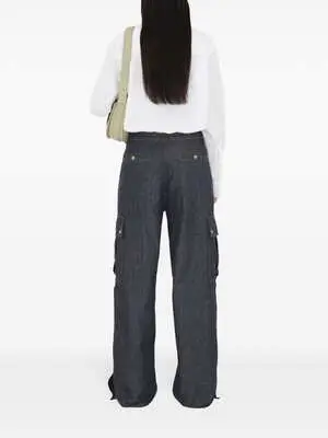 Burberry Indigo Denim Cargo Jeans
