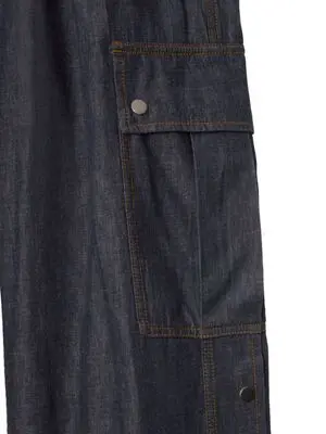 Burberry Indigo Denim Cargo Jeans