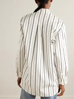 Tove Damita Striped Cotton-poplin Shirt
