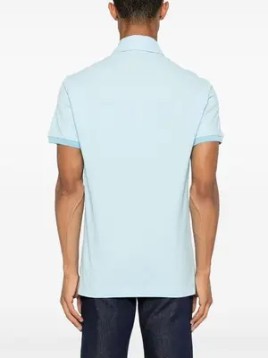 Etro Pegaso-motif Polo Shirt - Blue
