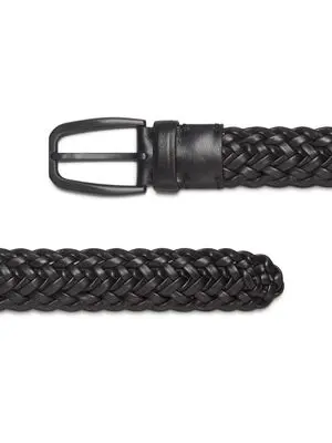 Zegna Braided Belt - Black