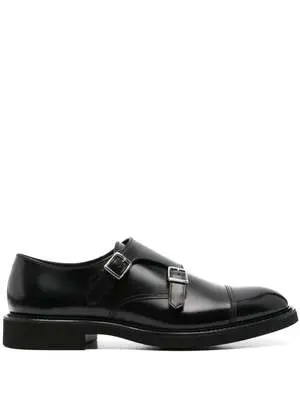 DOUCAL'S Leather Monk Shoes