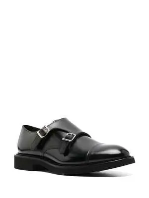 DOUCAL'S Leather Monk Shoes