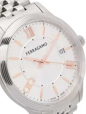 FERRAGAMO Pair Duo 40mm Watch - White