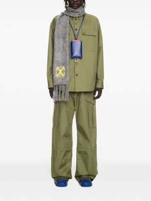 Off-White Embroidered Cargo Trousers