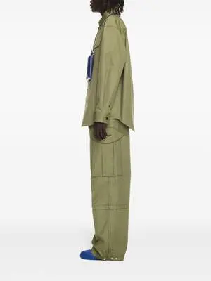 Off-White Embroidered Cargo Trousers