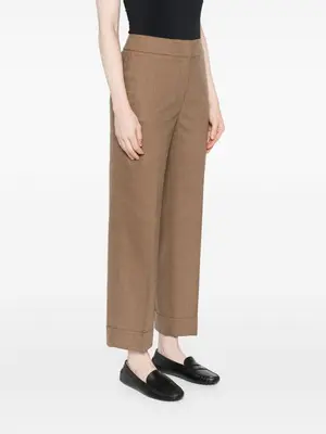 Peserico Tailored Trousers - Brown