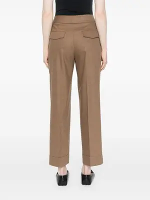 Peserico Tailored Trousers - Brown