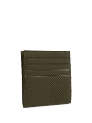 Loewe Stamped Card Holder - Green