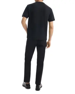 Theory Delroy Double Pique Jersey Tee - Black