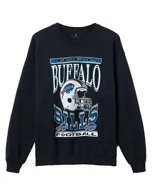 Junk Food Clothing Nfl Helmet Crew - Buffalo Bills
