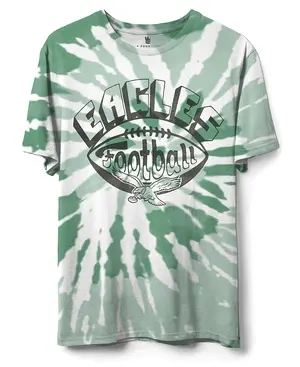 Junk Food Clothing Nfl Philadelphia Eagles T-shirt - Tie Dye