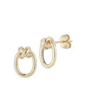 Bloomingdale'S Knotted Stud Earrings - Gold