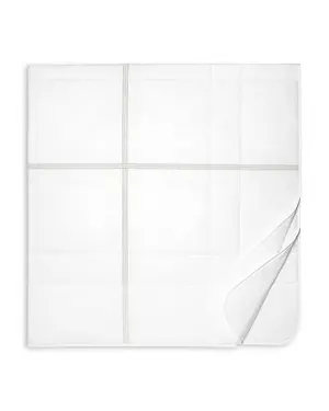 PRATESI Tre Righe Quiltino, King - White/sage