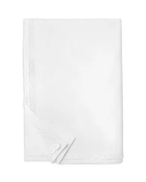 PRATESI Palazzo Duvet Cover, Twin White/white