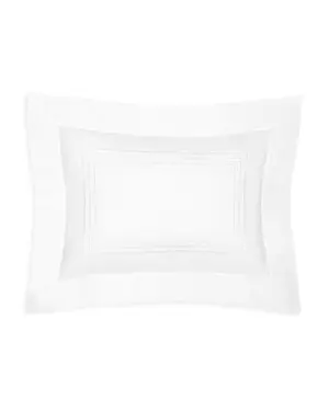 PRATESI Tre Righe Boudoir Sham White/white
