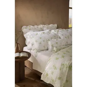 PRATESI M'ama Non M'ama Boudoir Sham - Fern