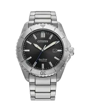 Citizen Eco Drive Weekender Brycen Watch, 41mm - Black/silver