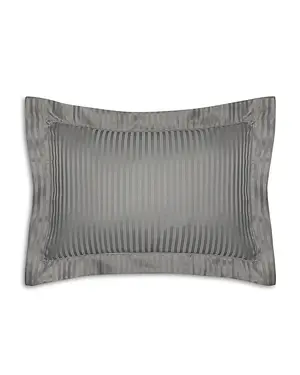 PRATESI Raso Rigato Queen Sham - Charcoal