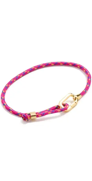 Gorjana Link Paracord Bracelet - Pink