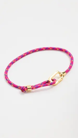 Gorjana Link Paracord Bracelet - Pink