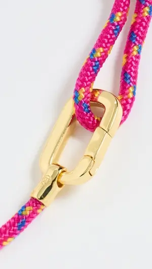 Gorjana Link Paracord Bracelet - Pink