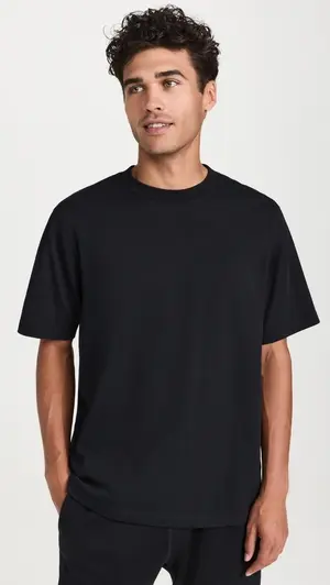 Reigning Champ Mid-weight Jersey Tee - Black