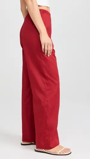 LESET Yoko Pocket Wide-leg Pants