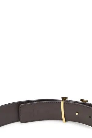 LOUIS VUITTON Monogram Canvas Initiales Ceinture 80