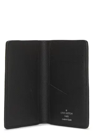 LOUIS VUITTON Monogram Eclipse Pocket Organizer - Black