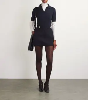 Max Mara Silk-cotton Polo Sweater