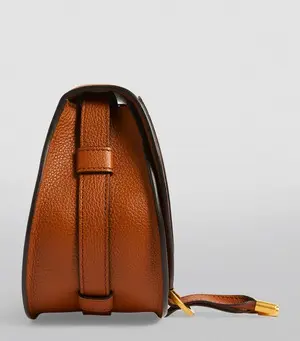 Chloé Small Leather Marcie Saddle Bag