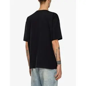 DIESEL® T-boxt Logo-embroidered Relaxed-fit Cotton T-shirt