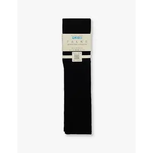 Falke Sensitive London Ankle-rise Stretch-cotton Blend Socks - Black