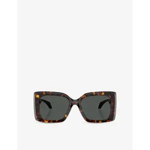 Versace Ve4467u Butterfly-frame Sunglasses - Brown