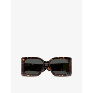 Versace Ve4467u Butterfly-frame Sunglasses - Brown