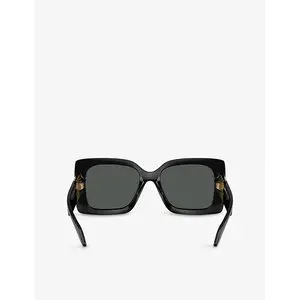Versace Ve4467u Butterfly-frame Sunglasses - Black