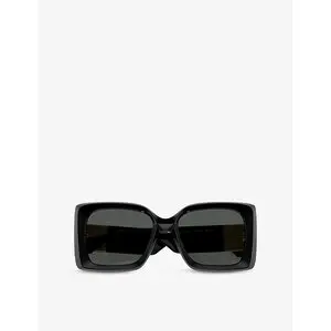 Versace Ve4467u Butterfly-frame Sunglasses - Black