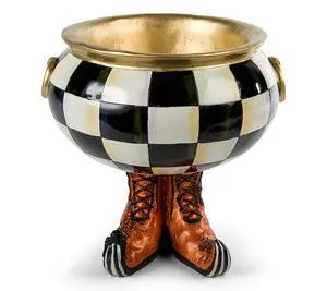 MACKENZIE-CHILDS Courtly Check Cauldron - One-color